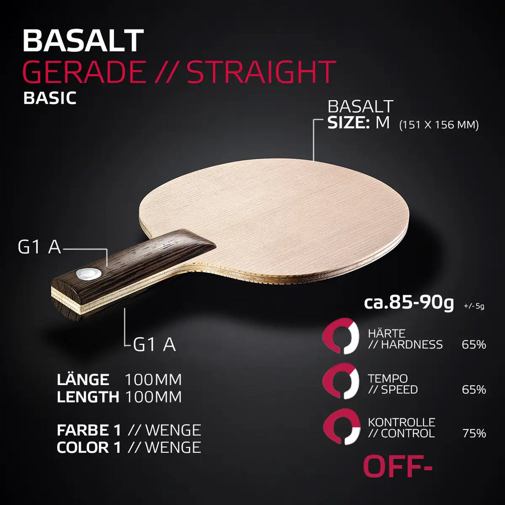 BASALT table tennis blade with special fiber 🏓 SOULSPIN table tennis ...